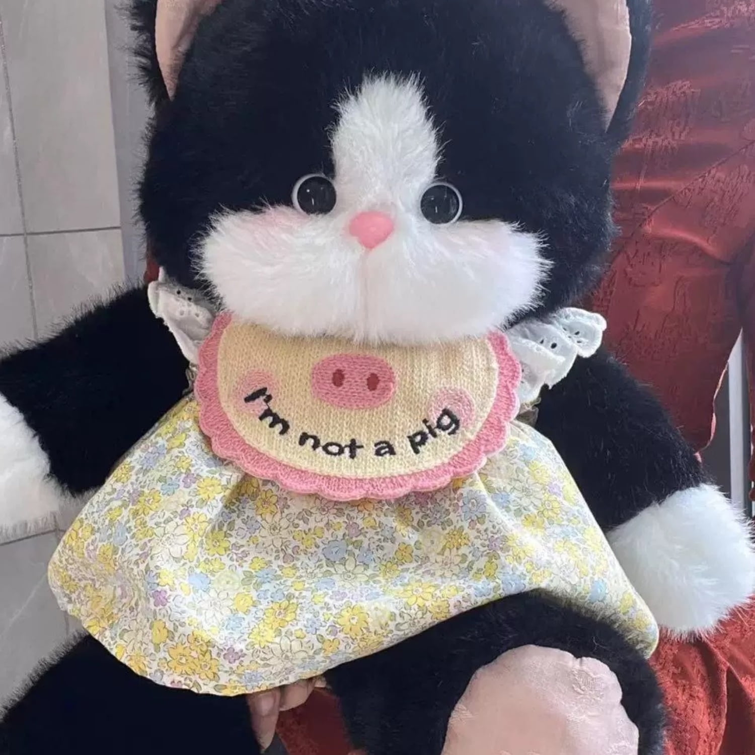 Adorable plush cat toy; Cute fabric doll; Mimicking mink fur - Walmart.com