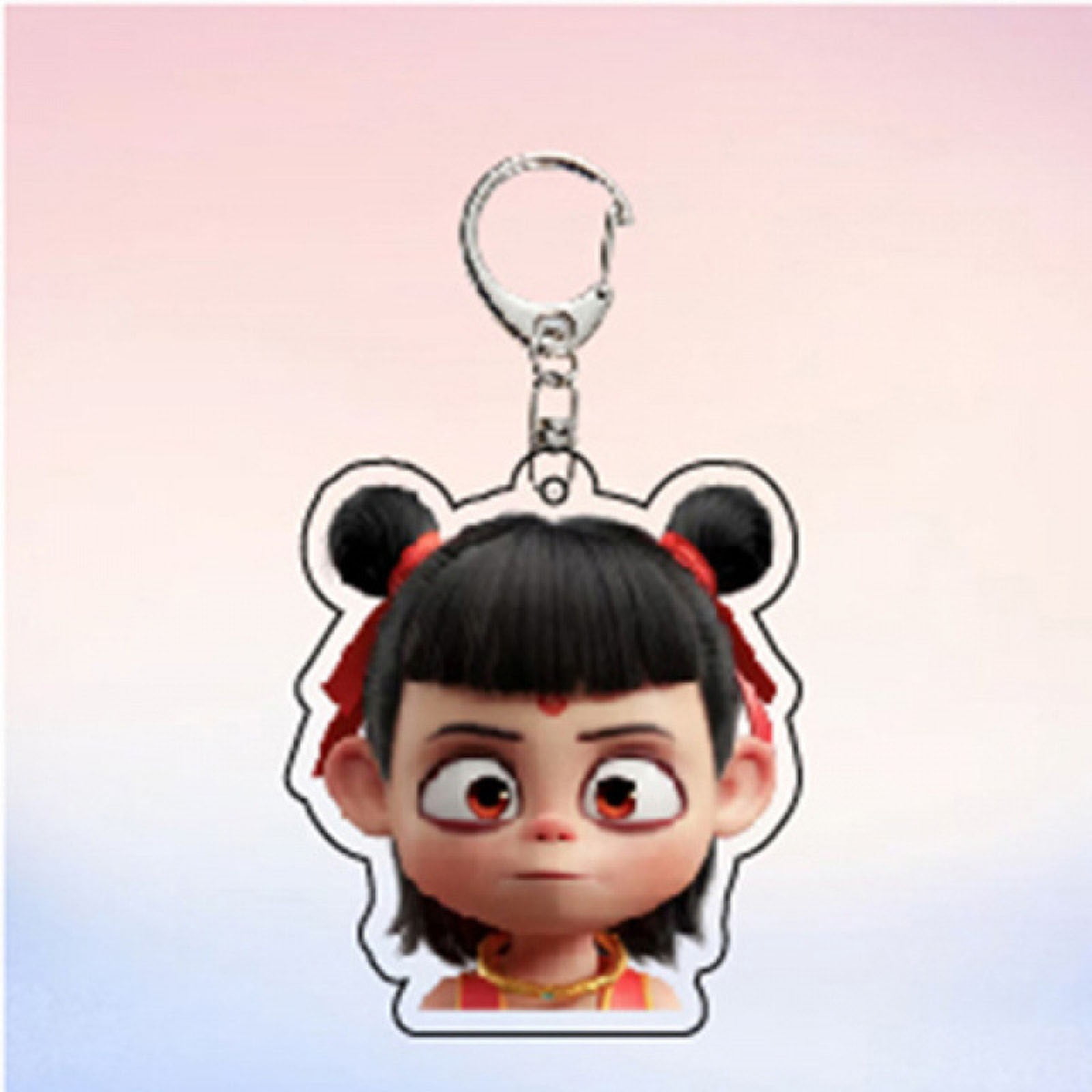Adoragnes Nezha 2 Anime Acrylic Keychain Nezha 2 Demon Child Turmoil 2D ...