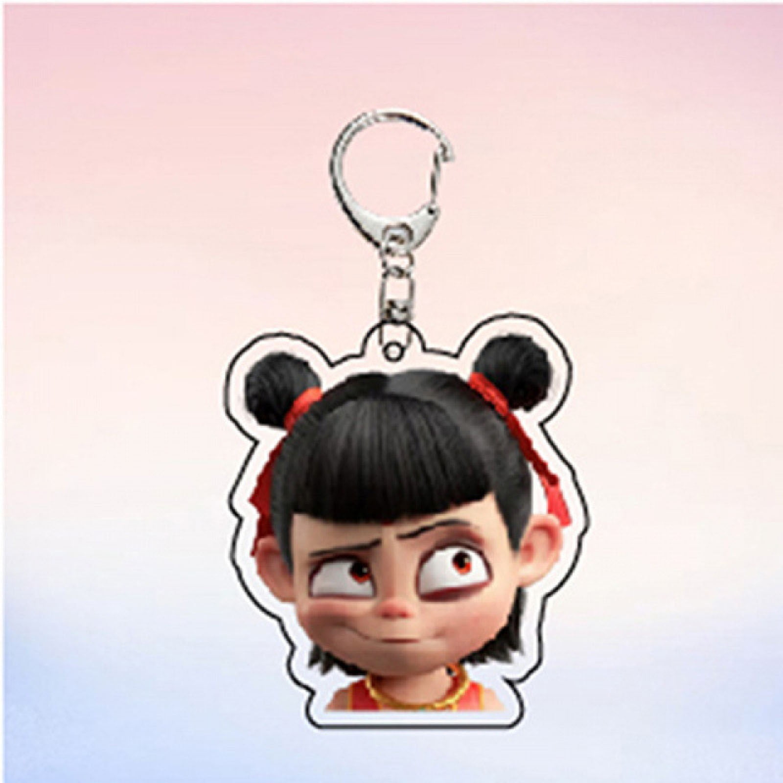 Adoragnes Nezha 2 Anime Acrylic Keychain Nezha 2 Demon Child Turmoil 2D ...