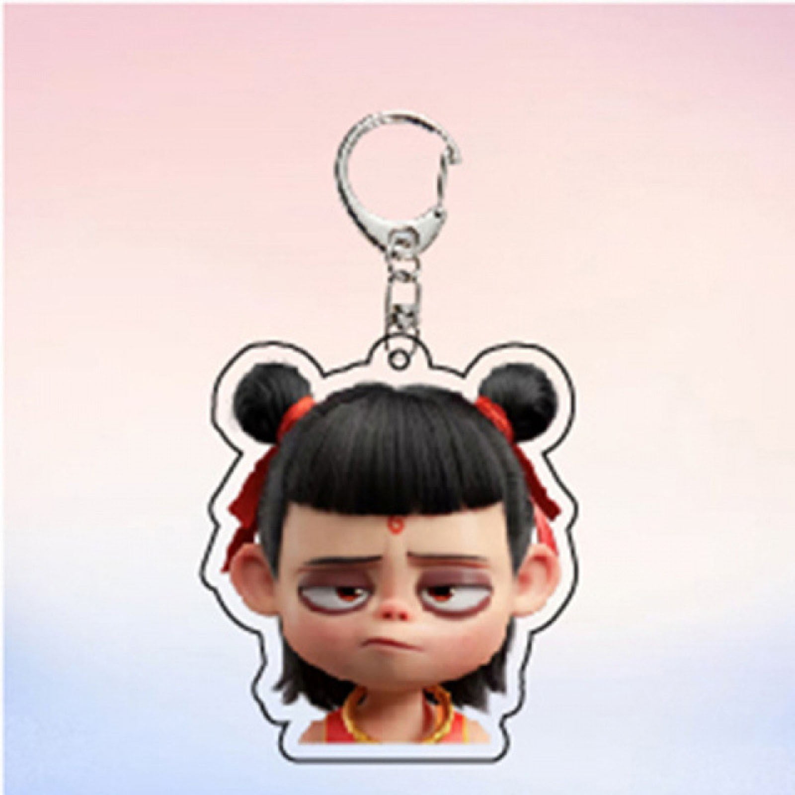 Adoragnes Nezha 2 Anime Acrylic Keychain Nezha 2 Demon Child Turmoil 2D ...