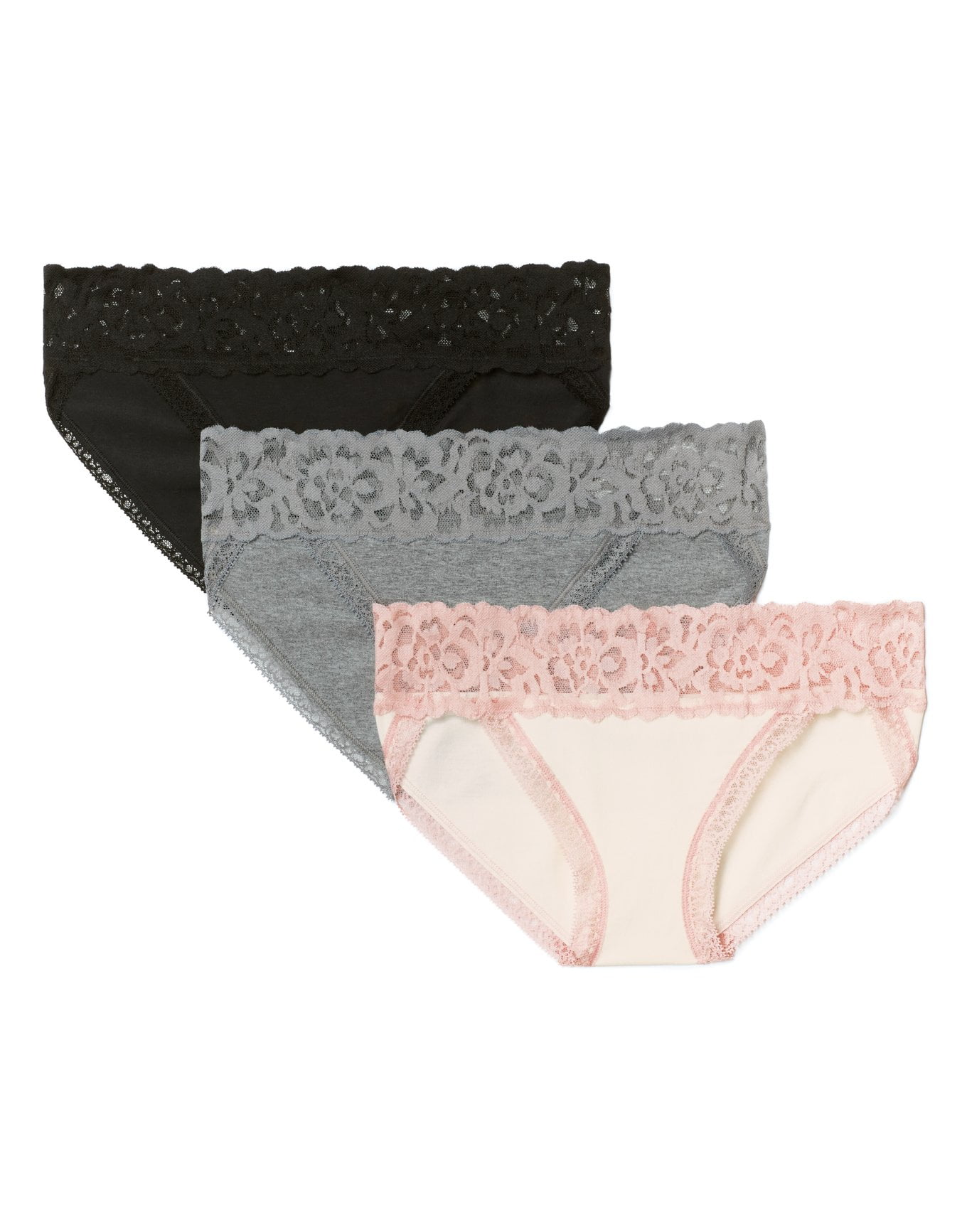 Adore Me Joanie Cotton Pack Bikini Women's Panties Plus and Regular ...