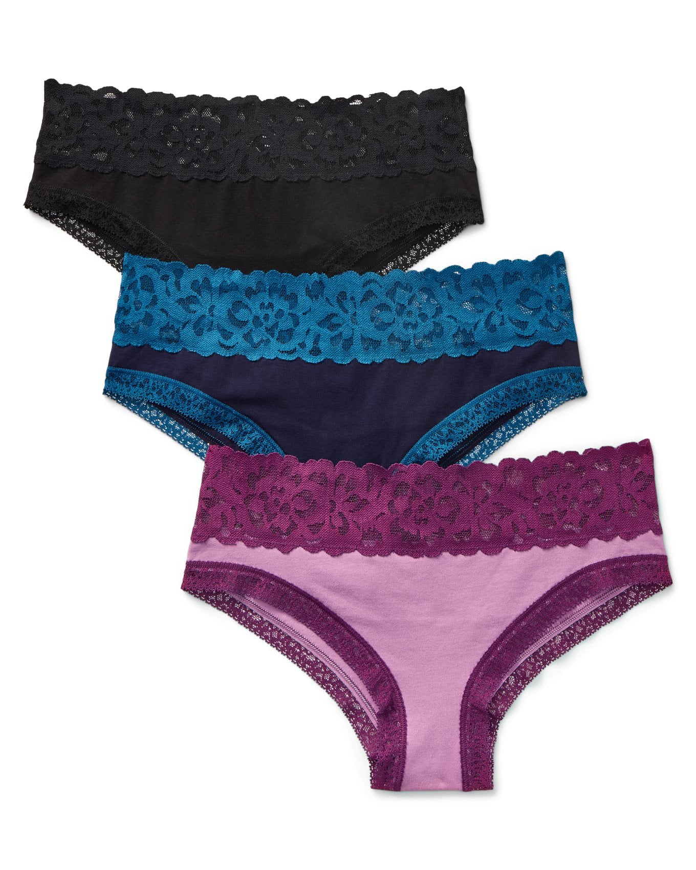 Adore Me Mackenna Cotton Pack Cheeky Women's Panties Plus and Regular ...