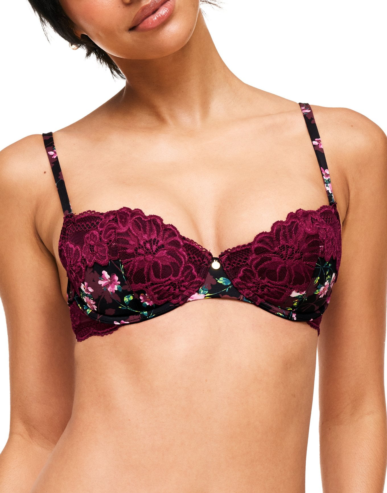 Adore Me Mathilda Contour Balconette Women's Bra Plus and Regular Sizes - Walmart.com