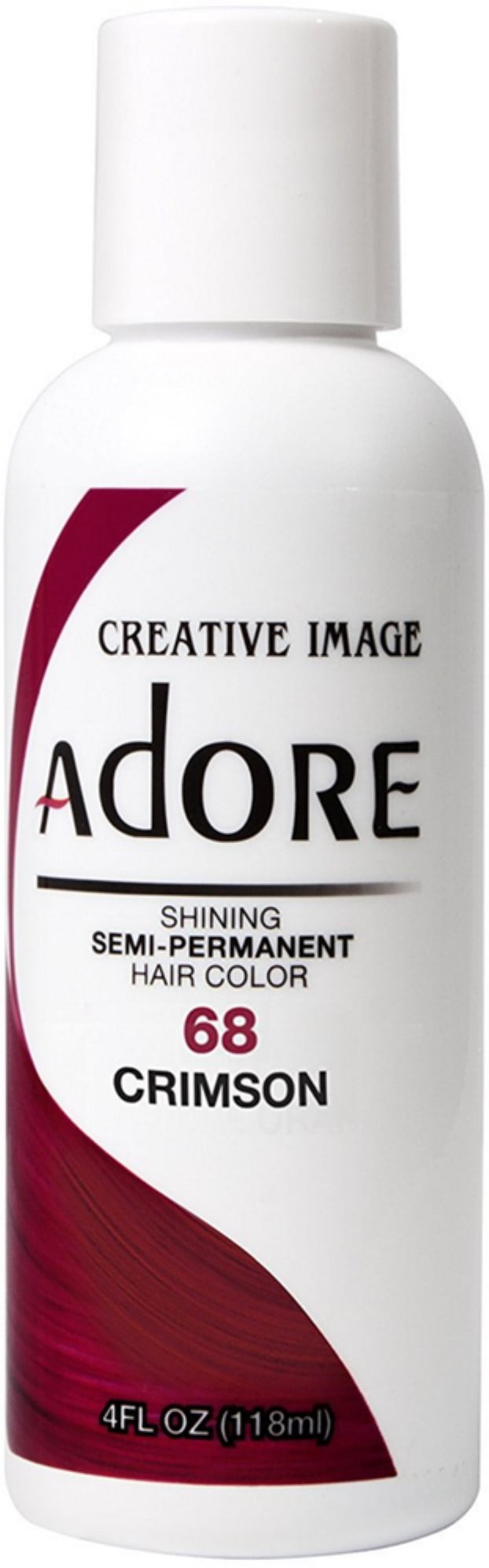 ADORE, Semi Permanent Hair Color, 68 Crimson, All Hair Types - Walmart.com