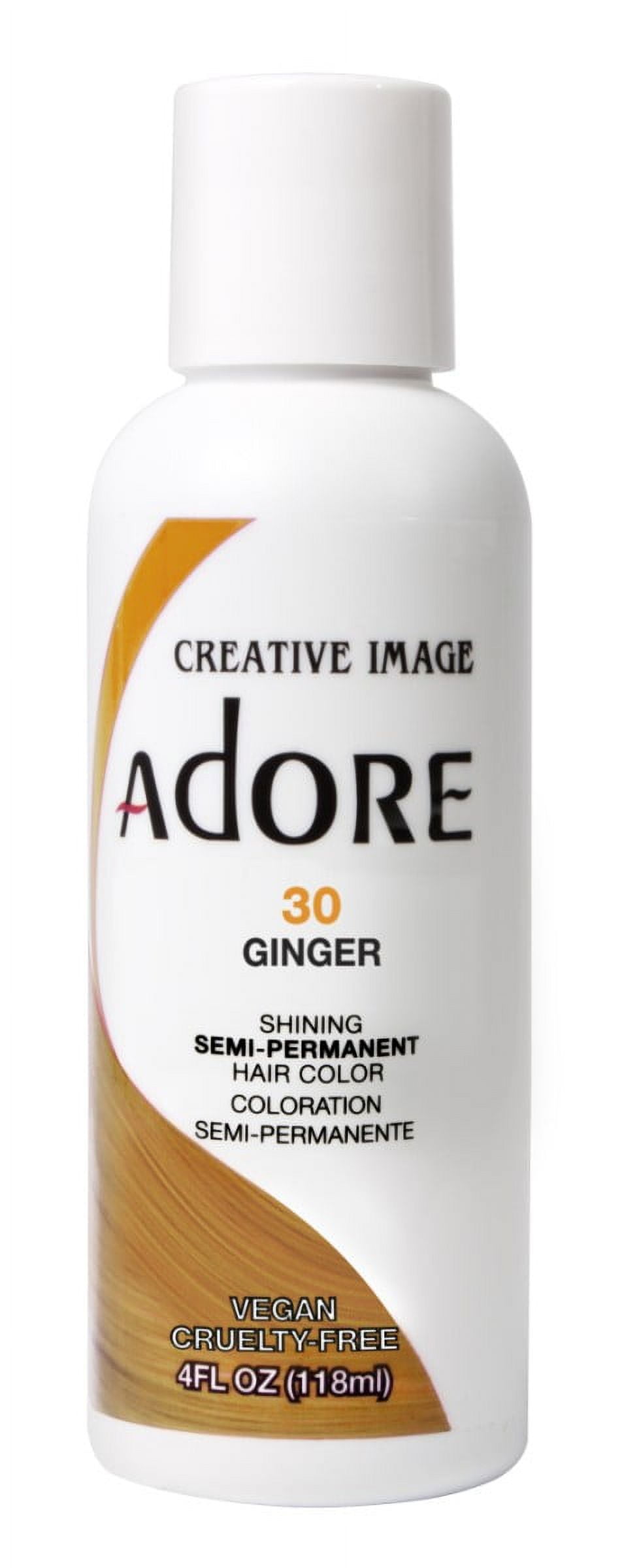 Adore Semi-Permanent Haircolor #030 Ginger 4oz (Pack of 2) - Walmart.com