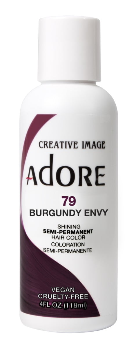 Adore Semi-Permanent Haircolor #079 Burgundy Envy 4oz (Pack of 2 ...