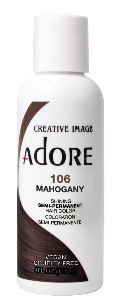 Adore Semi-Permanent Haircolor #106 Mahogany 4oz (Pack of 2) - Walmart.com