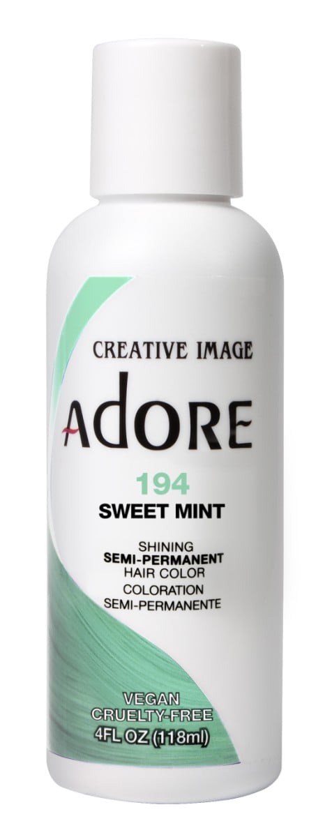 Adore Semi-Permanent Haircolor #194 Sweet Mint 4oz (Pack of 2 ...