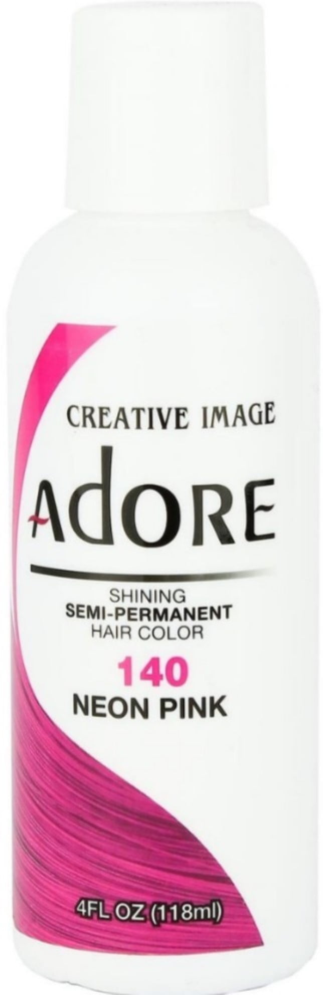 Adore Semi-Permanent Haircolor, Neon Pink 4 oz (Pack of 3) - Walmart.com
