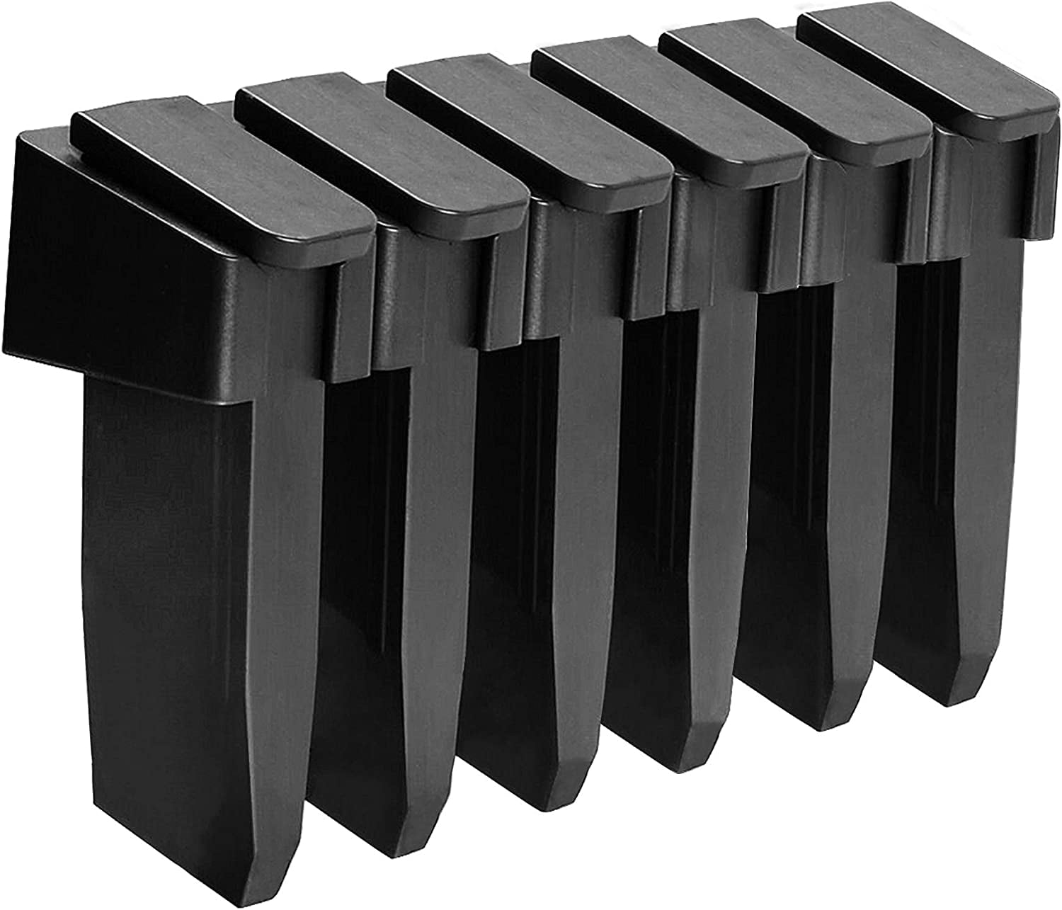 Adoreal ABS 6 Standard Double Stack Mag Rack Wall Mount, Wall Magazine ...