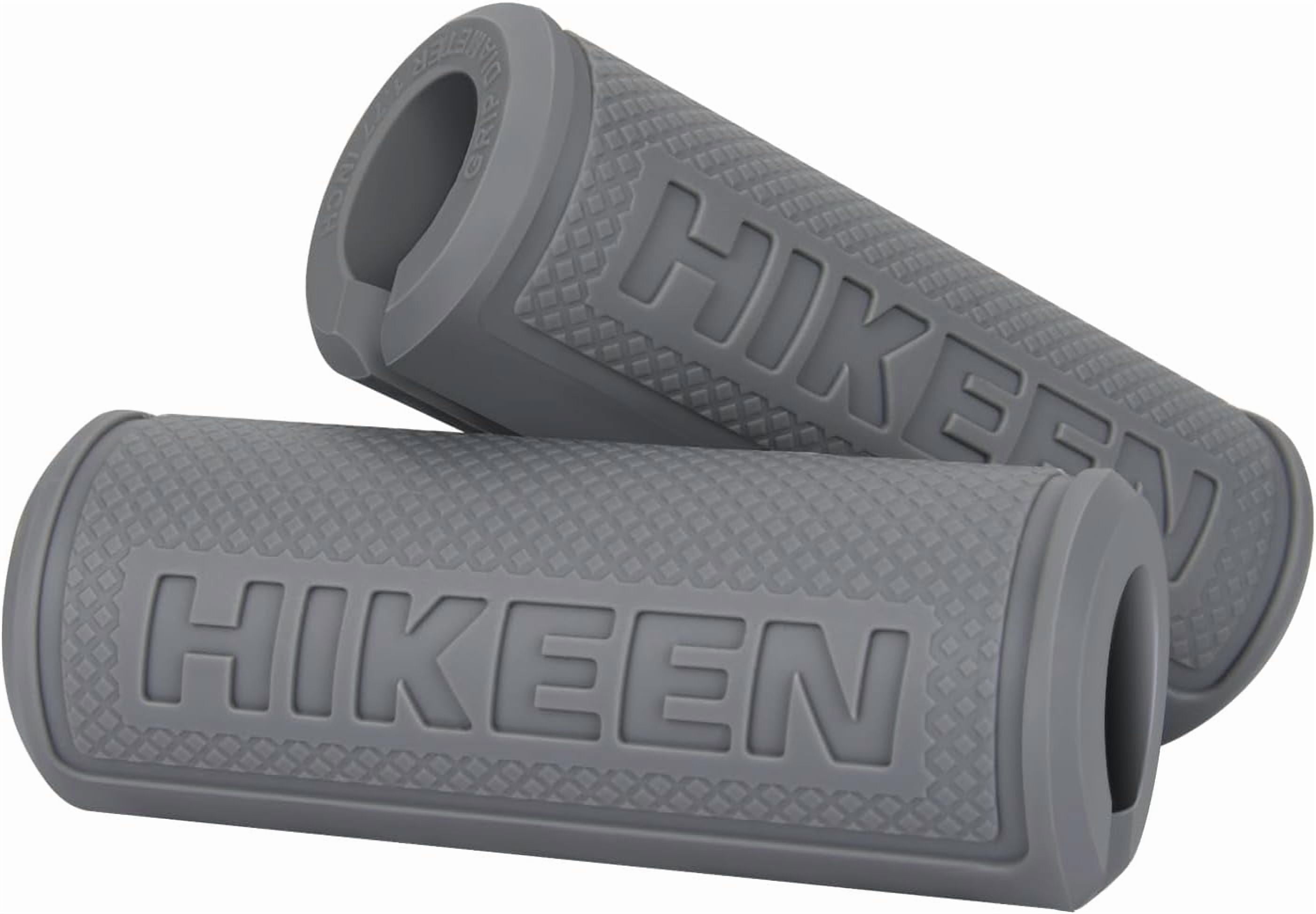 Adoreal Thick Bar Dumbbell Grips, Non Slip Hard Rubber Barbell Grips ...