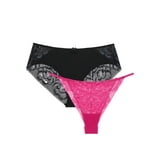 Adored by Adore Me 2-Pack Evalynn Cheeky and Evalynn Brazilian ...