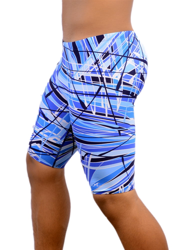 Adoretex Men's New Direction Jammer Swimsuit in Blue Size 28 - Walmart.com