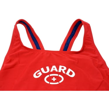 Adoretex Women's Guard Xtra Life Lycra Fit Back One-Piece Swimsuit with ...