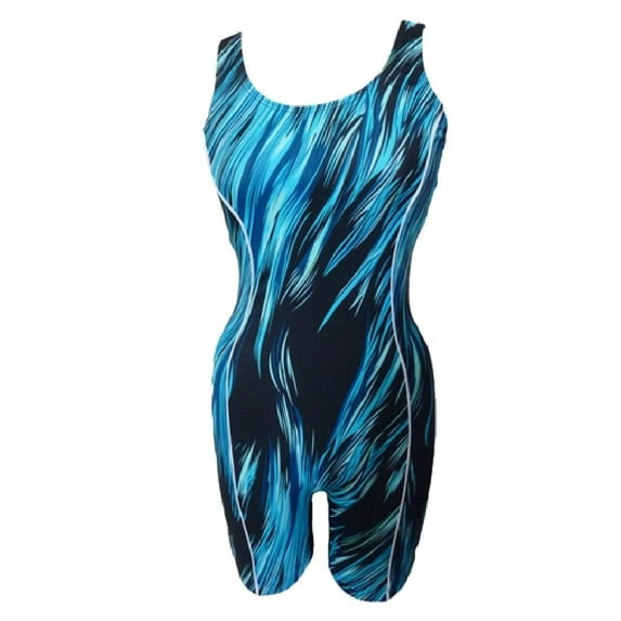 Adoretex Women's Sports Boyleg Unitard Fitness Swimsuits (FU002) - Blue ...