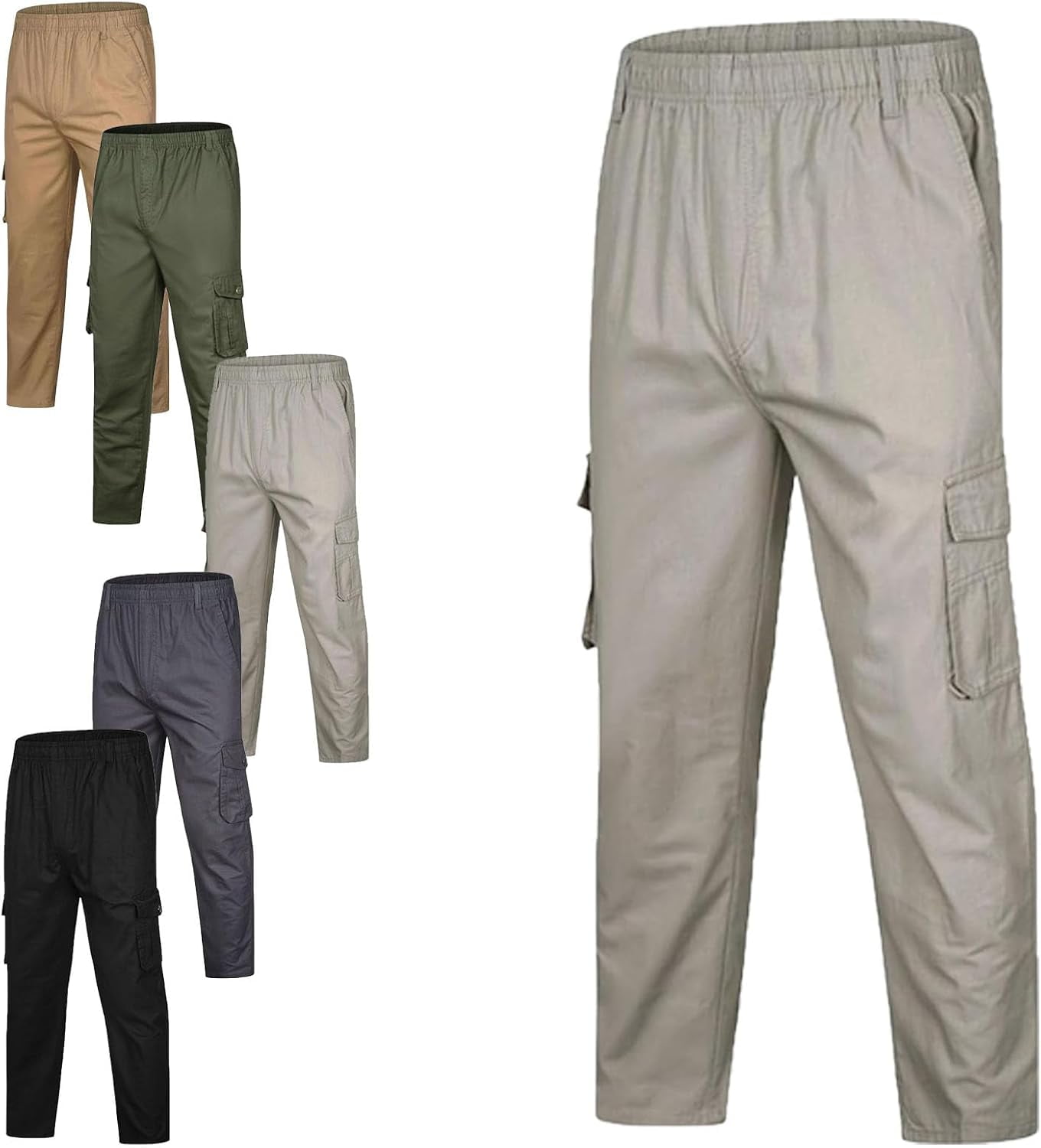 Adorlina Flex Rover Cargo Pants for Men - Flexrover Ultra Comfort Pants ...
