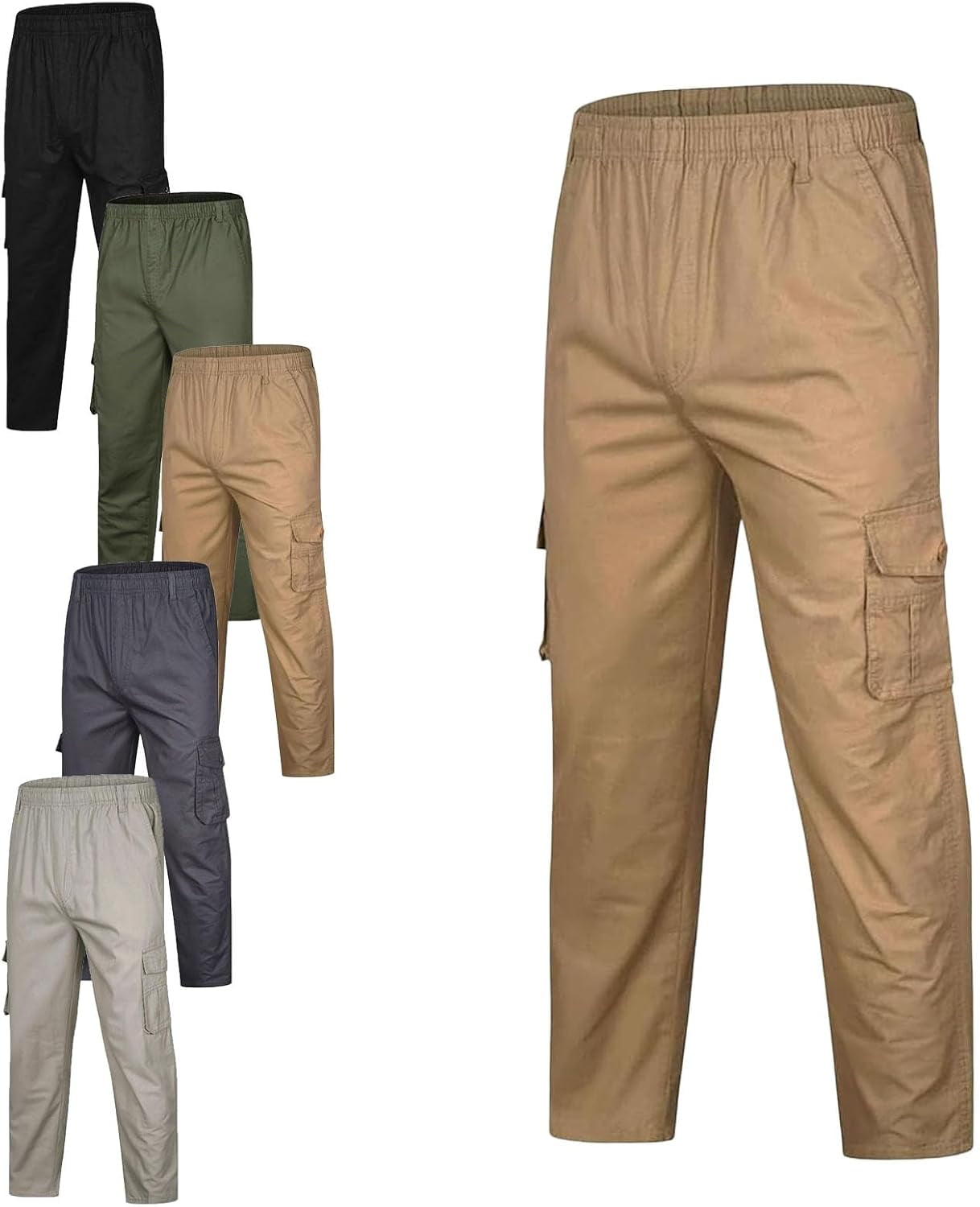 Adorlina Flex Rover Cargo Pants for Men - Flexrover Ultra Comfort Pants ...