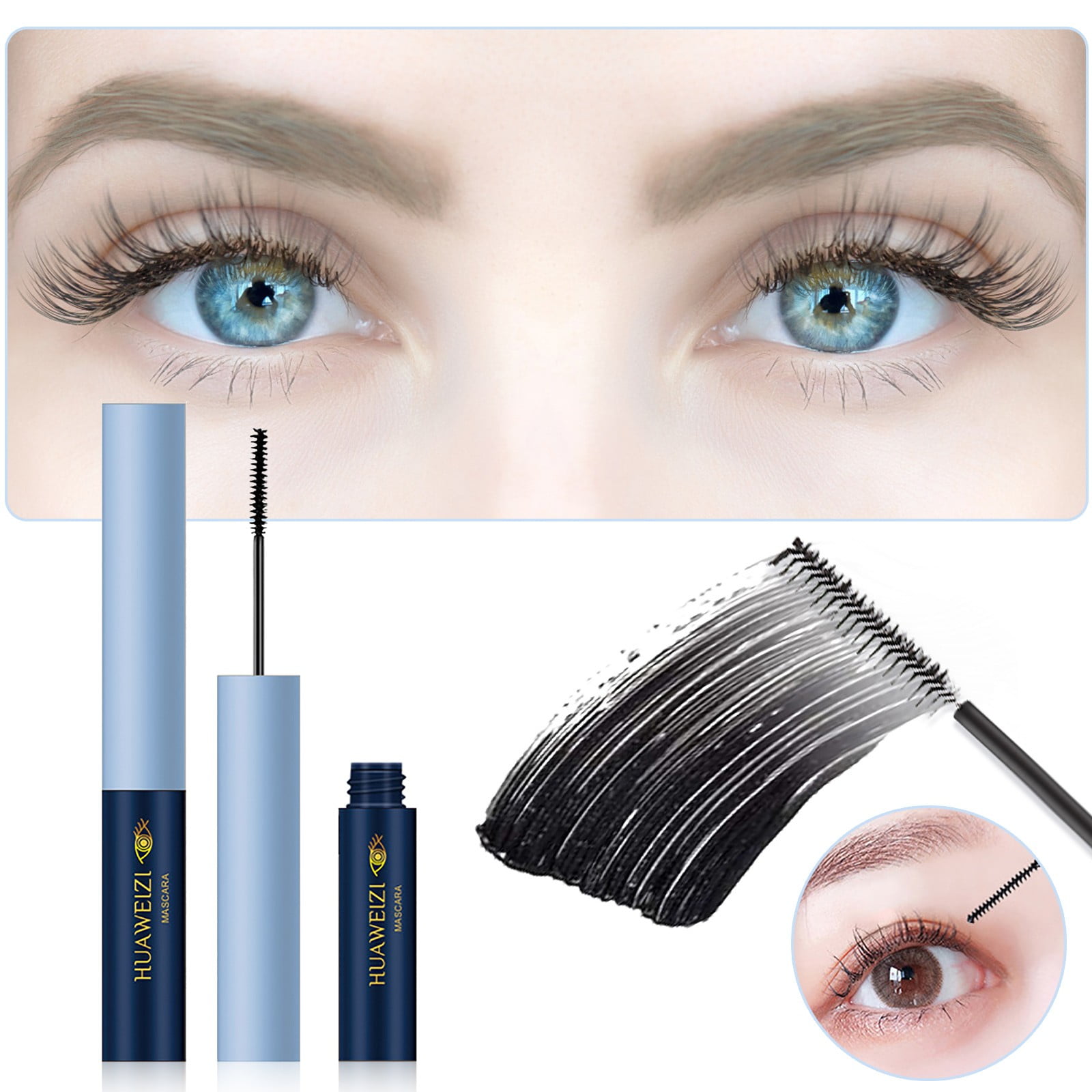 Adpan 4d Diamond Flash Silk Fiber Lengthening Thickening Eyelash