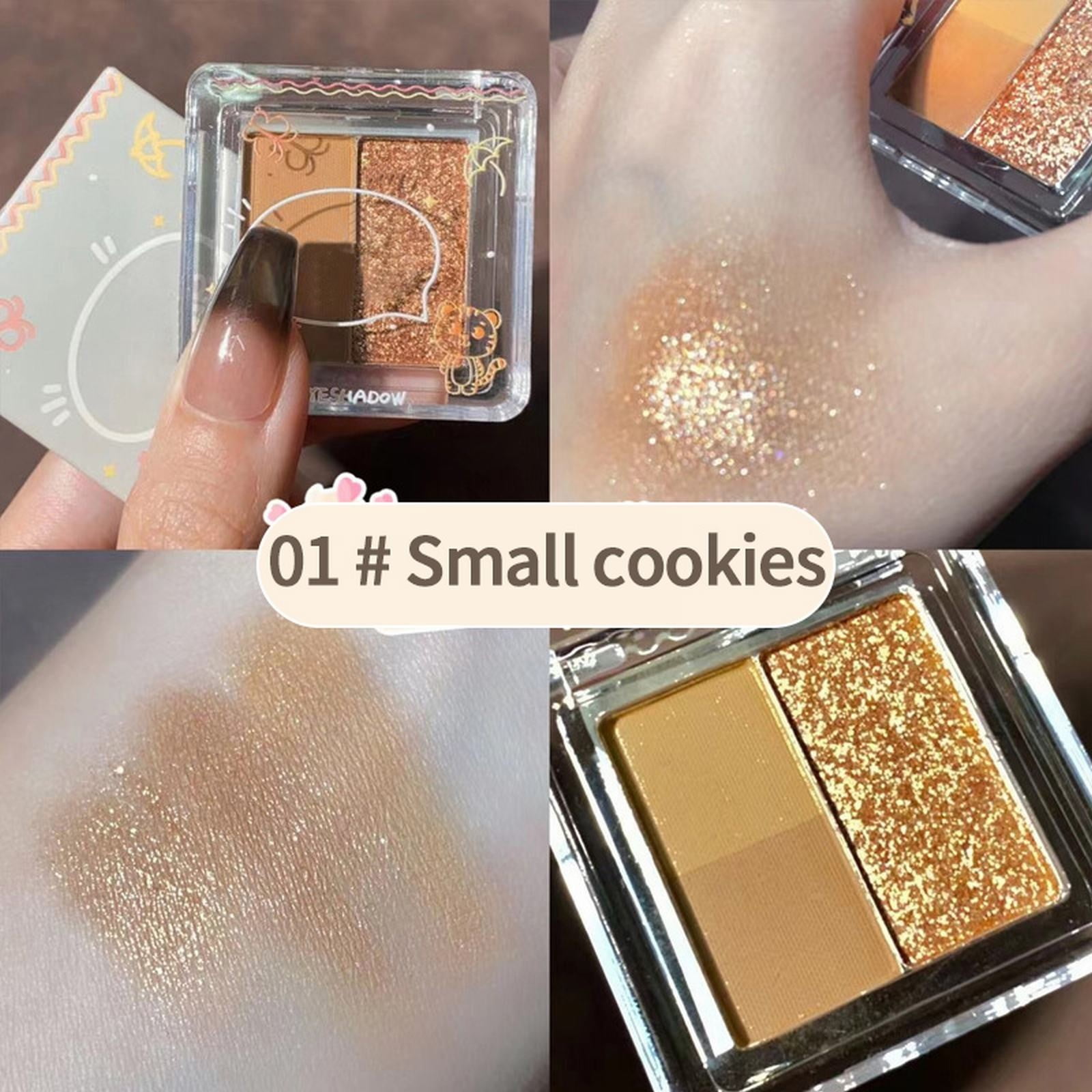 Adpan Eyeshadow Small And Exquisite Eye Shadow Plate Shimmering Pearl ...