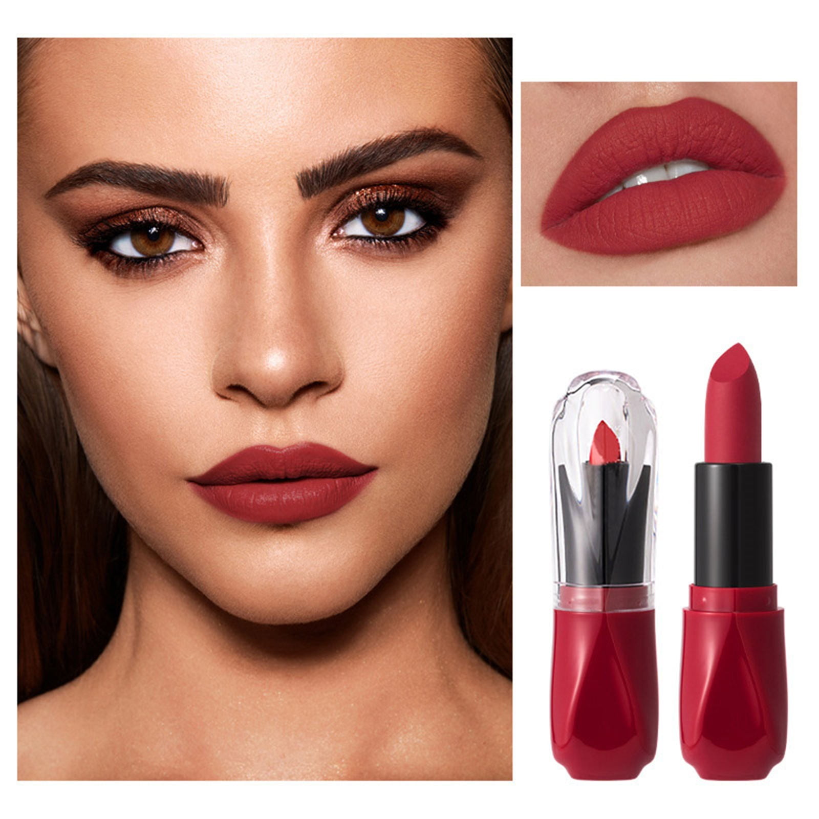 Adpan Lipstick Non Sticky And Lightweight Lipstick With Lip Makeup