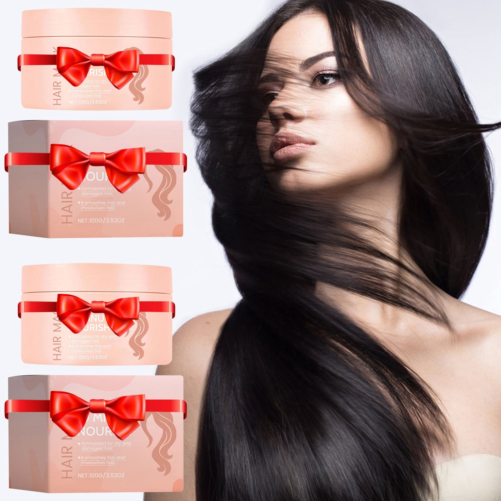 Adpan Smoothing Frizz Hair Deeply Nourishes and Moisturizes Smoothes ...