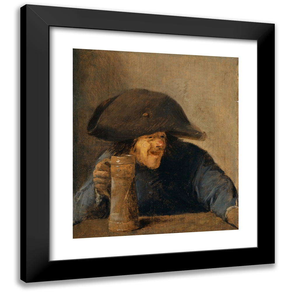Adriaen Brouwer 15x17 Black Modern Framed Museum Art Print Titled ...