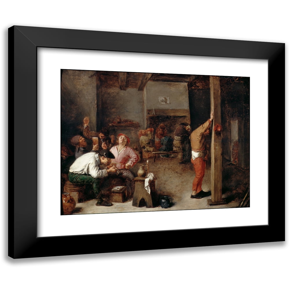 Adriaen Brouwer 18x15 Black Modern Framed Museum Art Print Titled ...