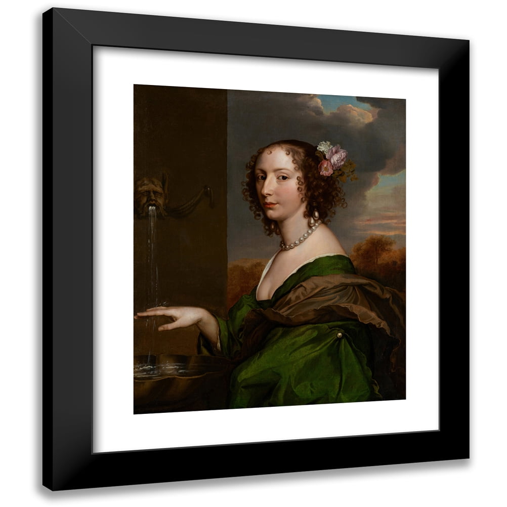 Adriaen Hanneman 15x18 Black Modern Framed Museum Art Print Titled ...