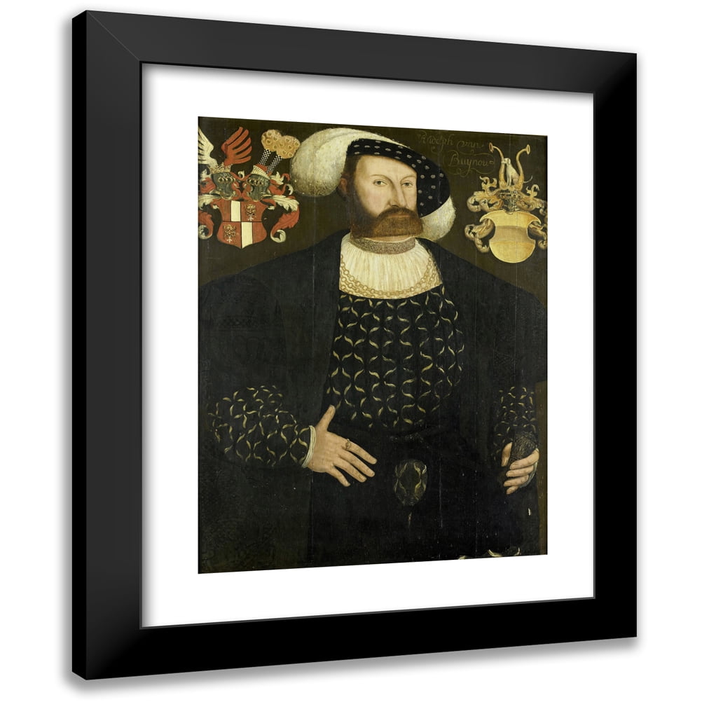 Adriaen van Cronenburg 15x18 Black Modern Framed Museum Art Print ...