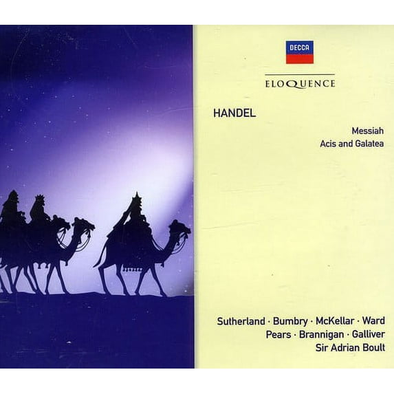 Adrian Boult - Handel: Acis & Galatea / Messiah - Music & Performance ...