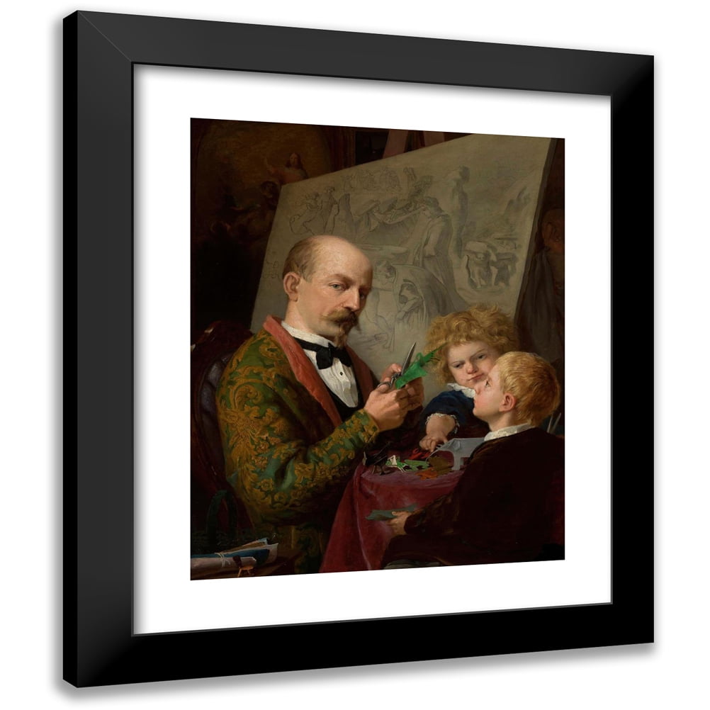 Adrian Głębocki 15x18 Black Modern Framed Museum Art Print Titled ...