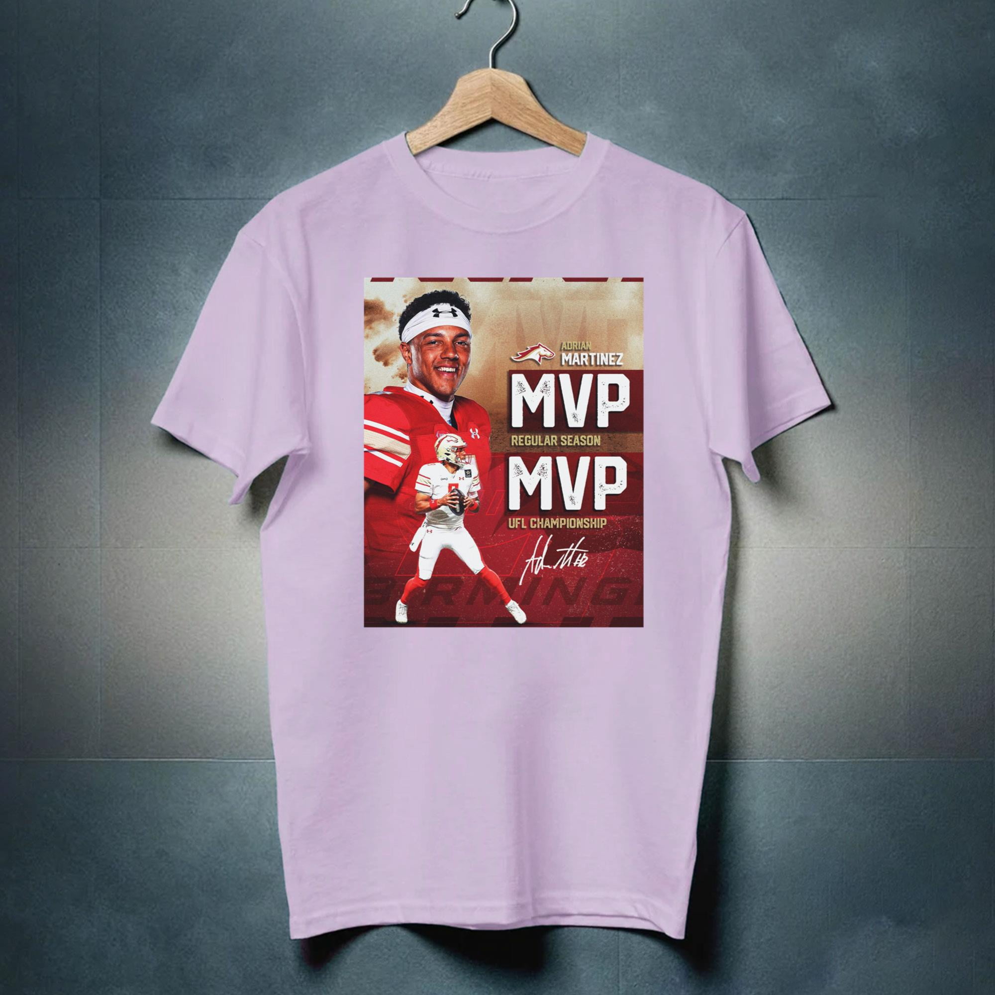 Adrian Martinez Mvp Regular Season And Mvp Ufl Championship 2024 T-Shirt-TH35025 - Walmart.com