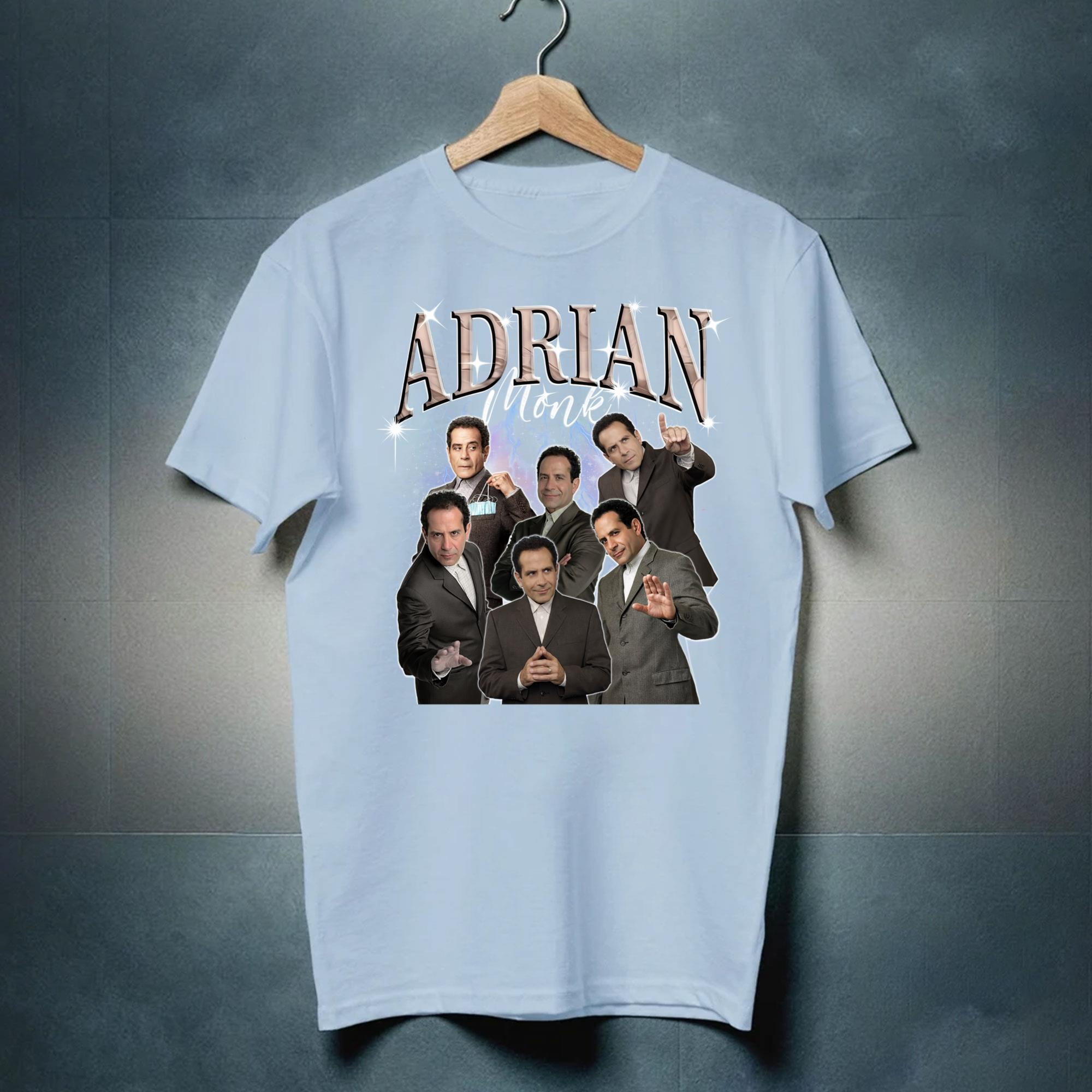 Adrian Monk Shirt, Adrian Monk Bootleg Shirt, Tony Shalhoub Shirt, Monk ...