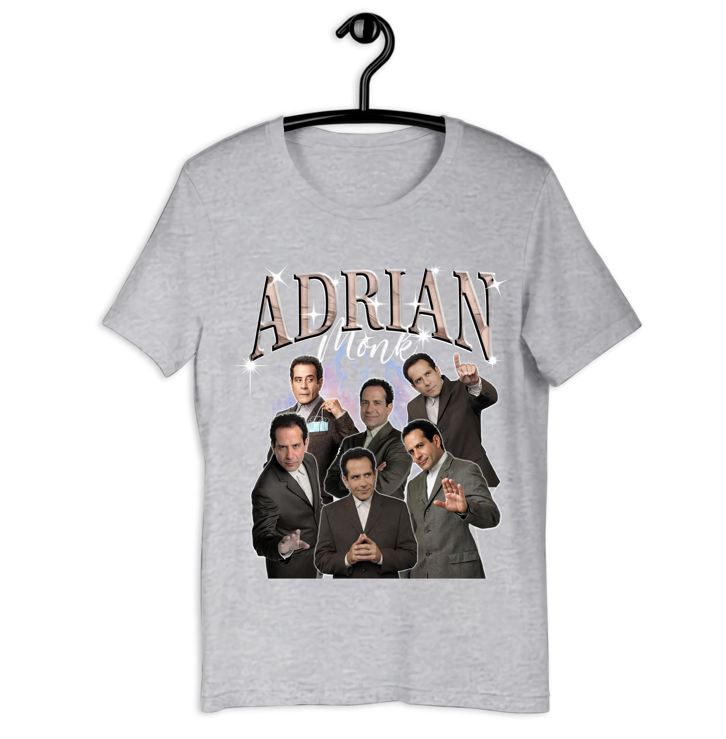 Adrian Monk Shirt, Adrian Monk Bootleg Shirt, Tony Shalhoub Shirt, Monk ...
