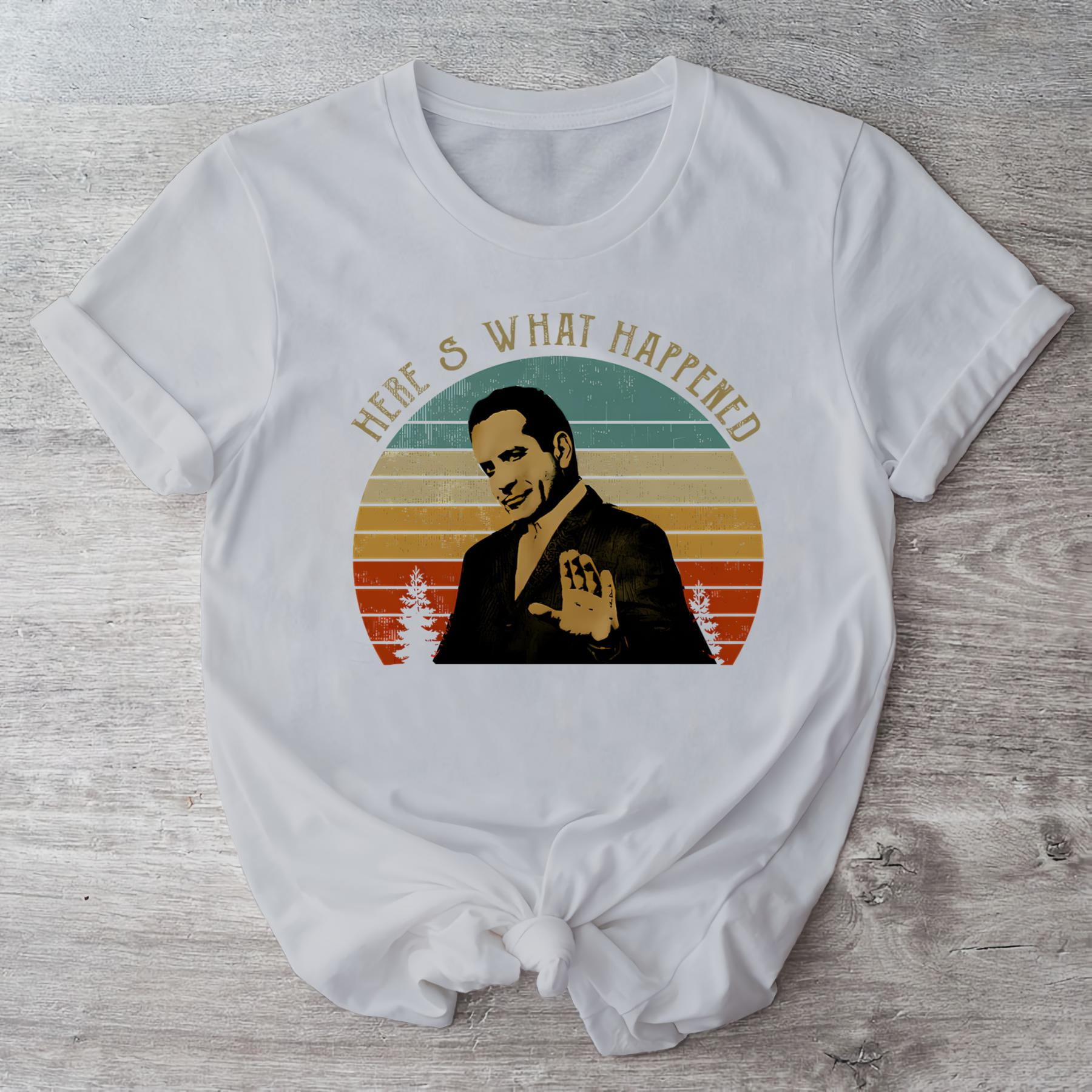 Adrian Monk T-Shirt, Here What Happened Shirt, Monk TV Show Unisex ...