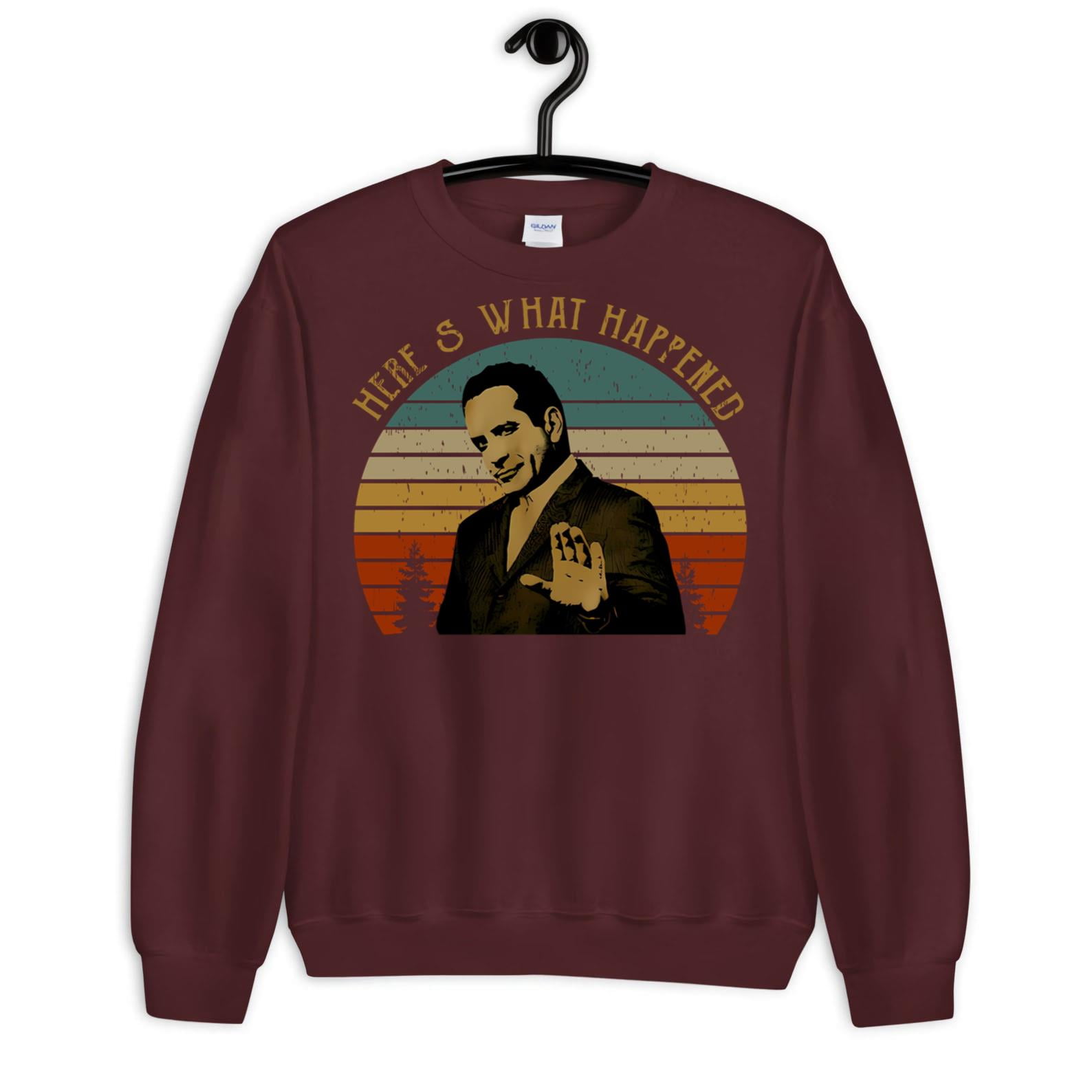 Adrian Monk T-Shirt, Heres What Happened Shirt, Monk TV Show Unisex T ...