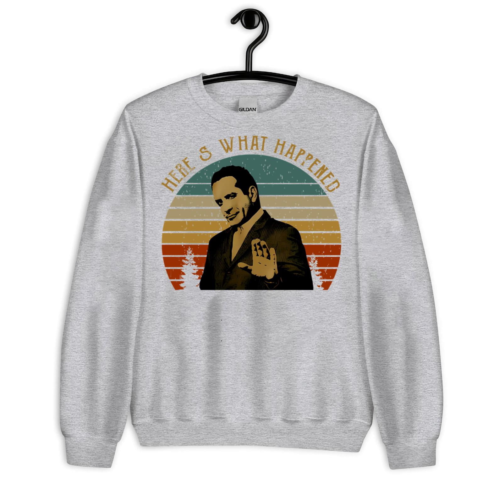 Adrian Monk T-Shirt, Heres What Happened Shirt, Monk TV Show Unisex T ...