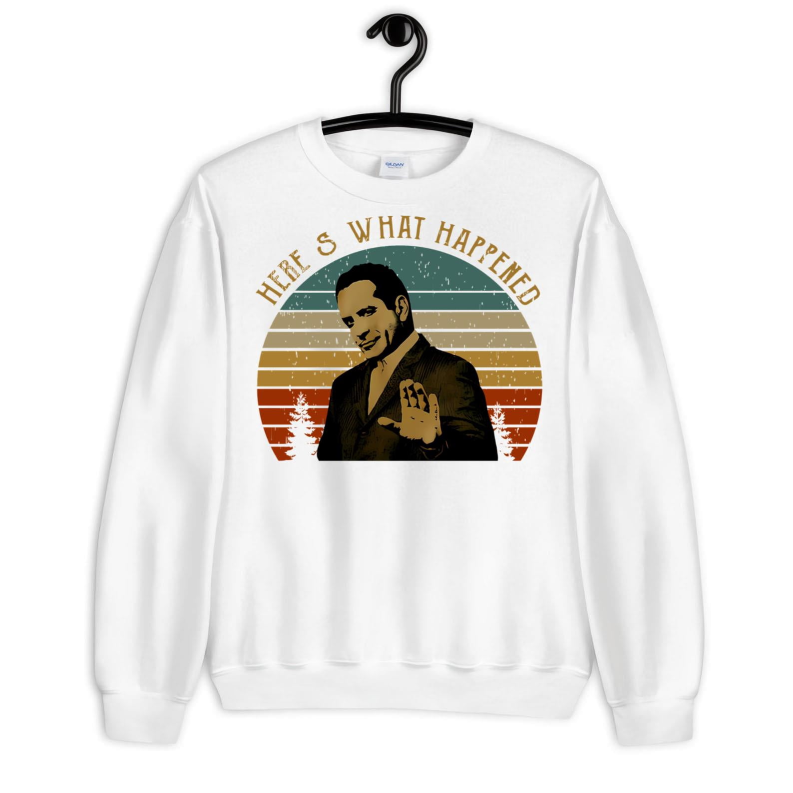 Adrian Monk T-Shirt, Heres What Happened Shirt, Monk TV Show Unisex T ...