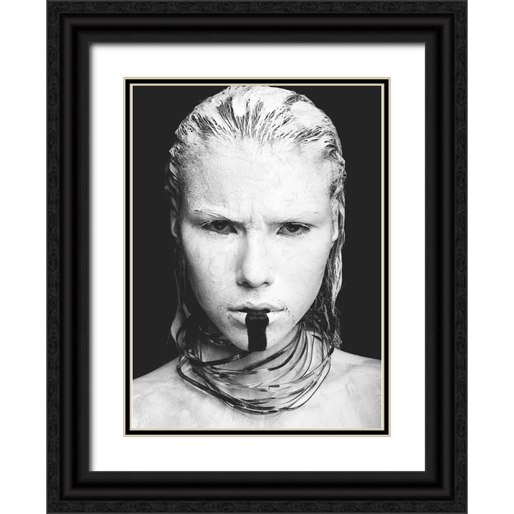 Adrian, Simion 19x24 Black Ornate Wood Framed with Double Matting Museum Art Print Titled ...