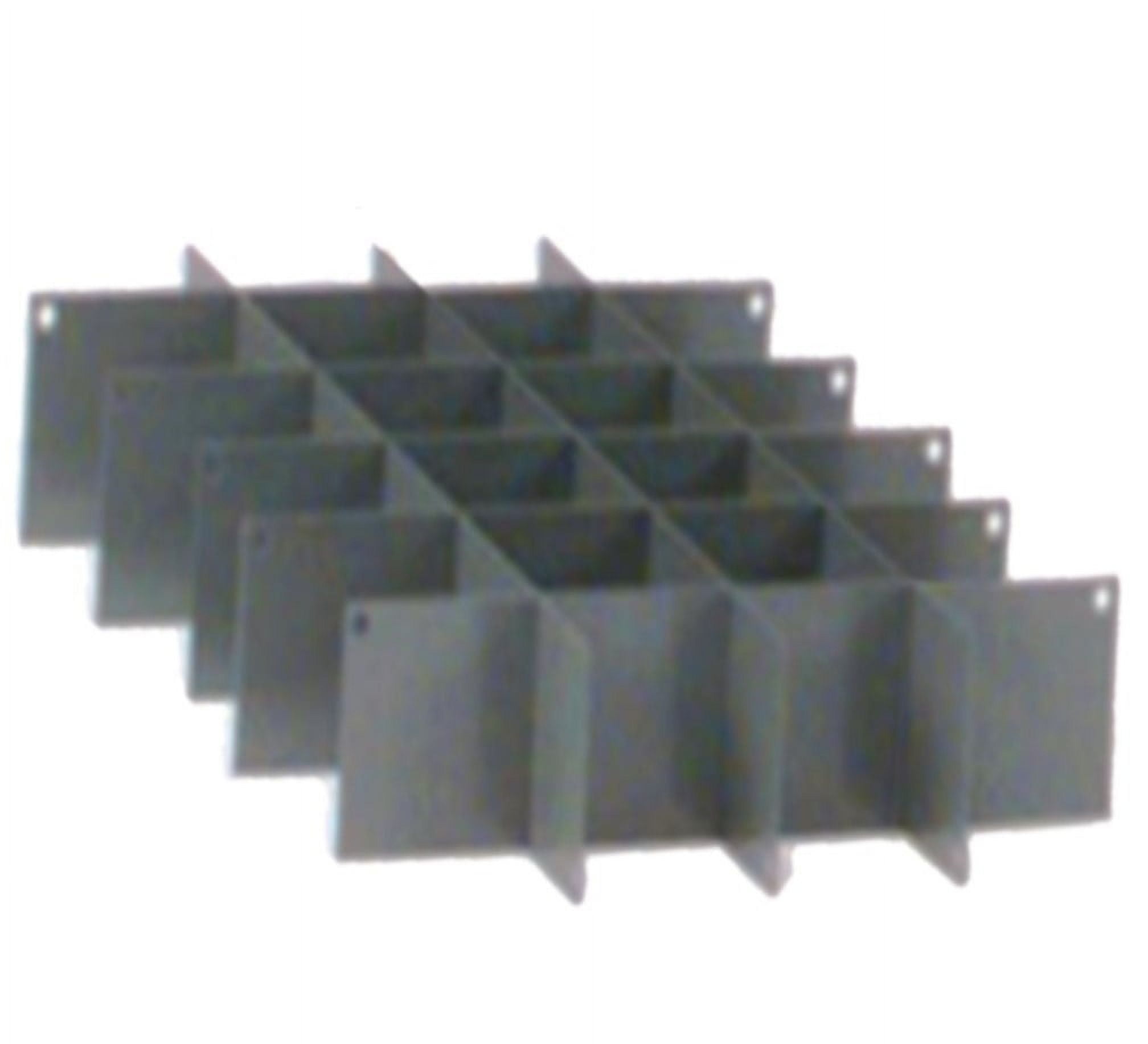 Adrian Steel #27, Drawer Divider Kit, 13.3w x 2.8h x 11.2d, Gray ...