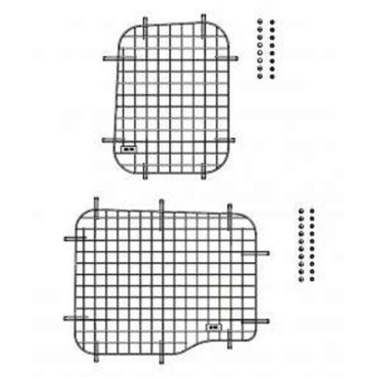 Adrian Steel 60-PMCRD, Rear Doors Security Screen Kit - Walmart.com