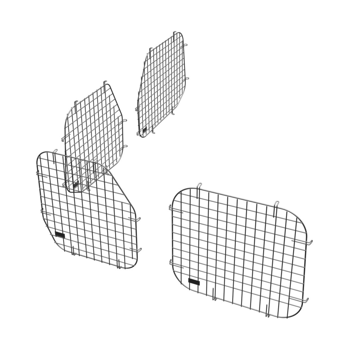 Adrian Steel 60-TRLHDRD, Hinged Side Cargo Doors Security Screen Kit ...