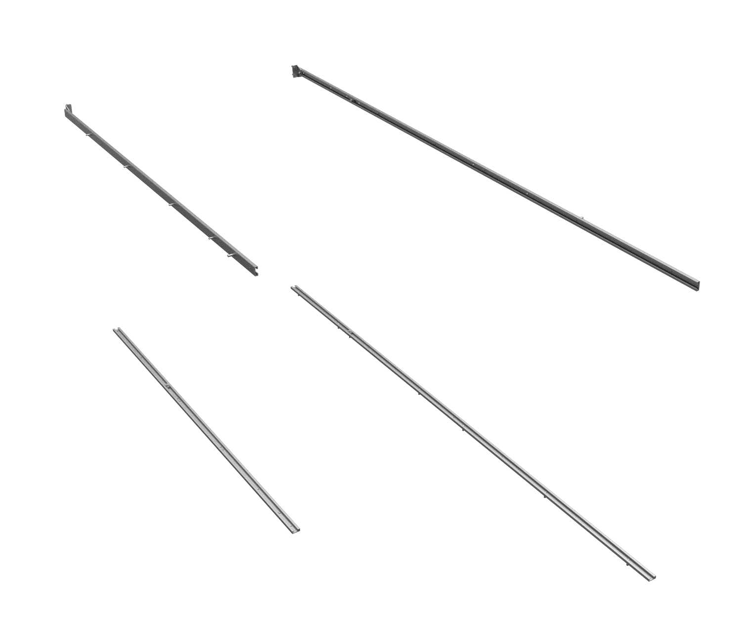 Adrian Steel RK148FTHE, Mounting Rail Kit - Walmart.com