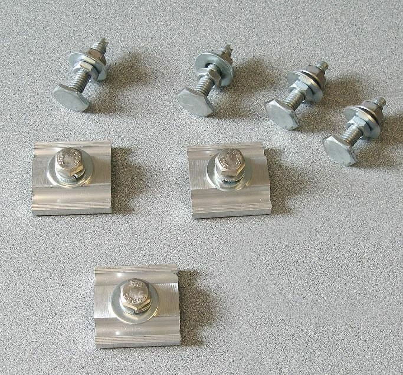 Adrian Steel RKA3, Mounting Rail Adapter Kit (3-Piece, w/ 4 Leveling ...