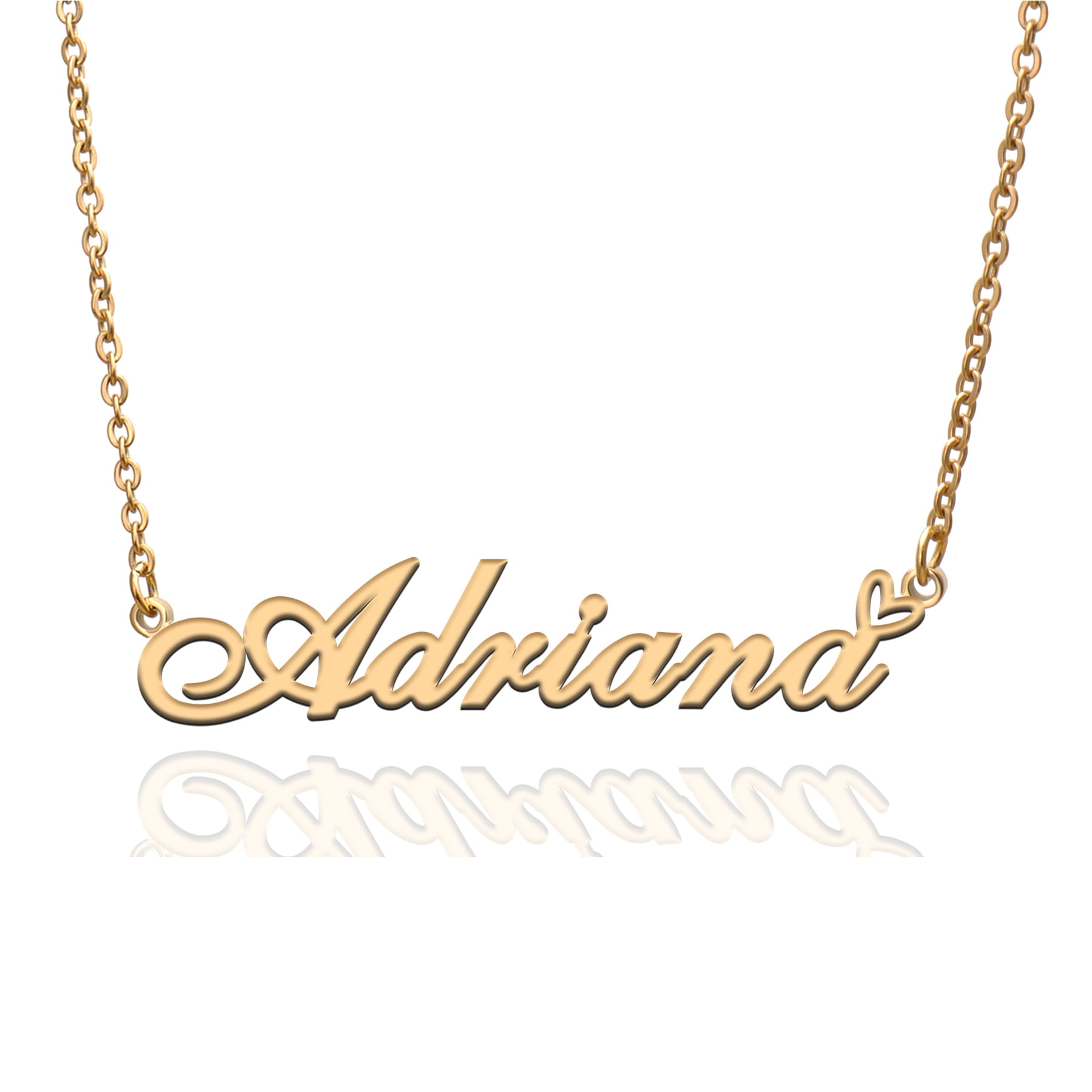 Adriana Custom Name Necklace Customized Personalized Plated Name ...