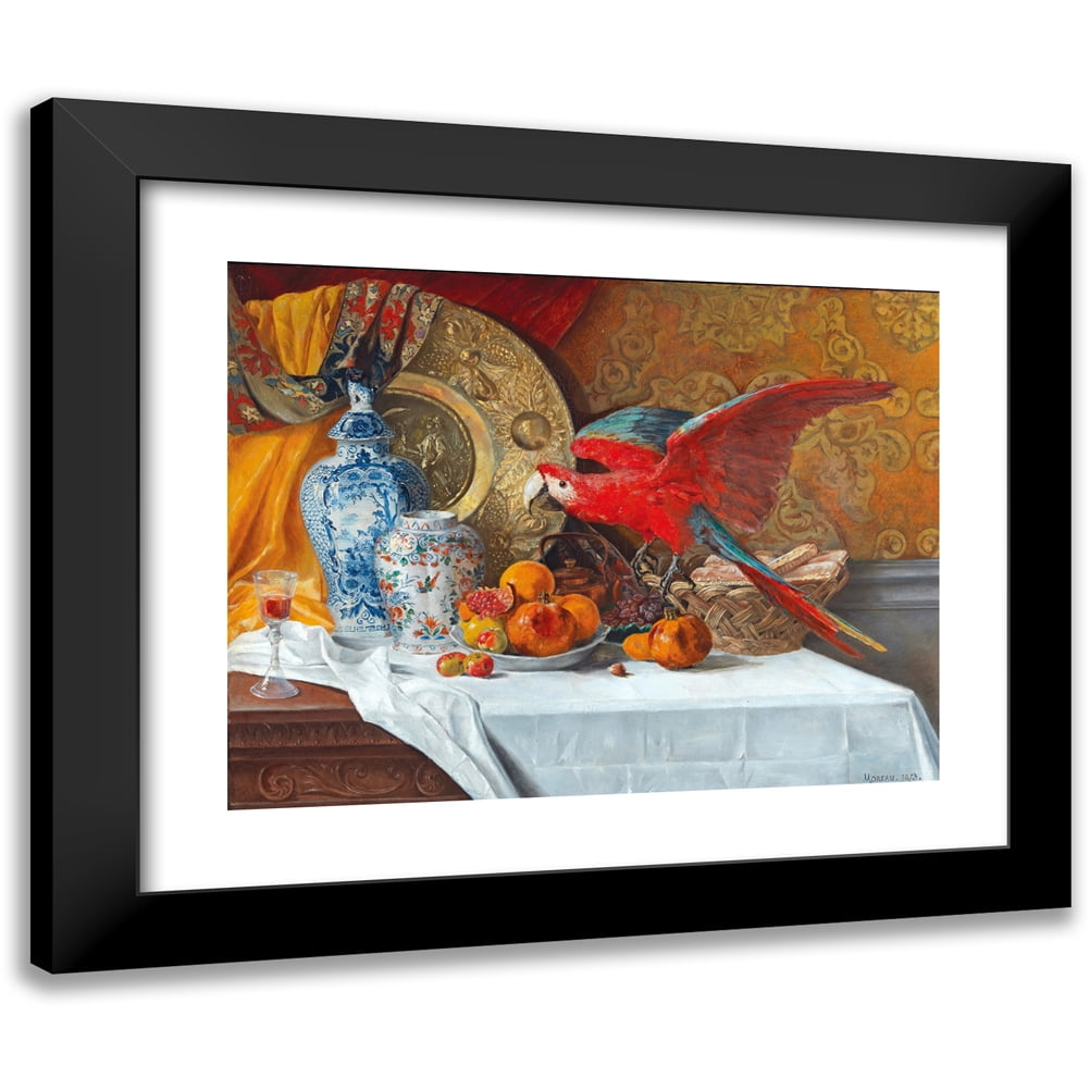 Adrien Moreau 14x12 Black Modern Framed Museum Art Print Titled - Great ...