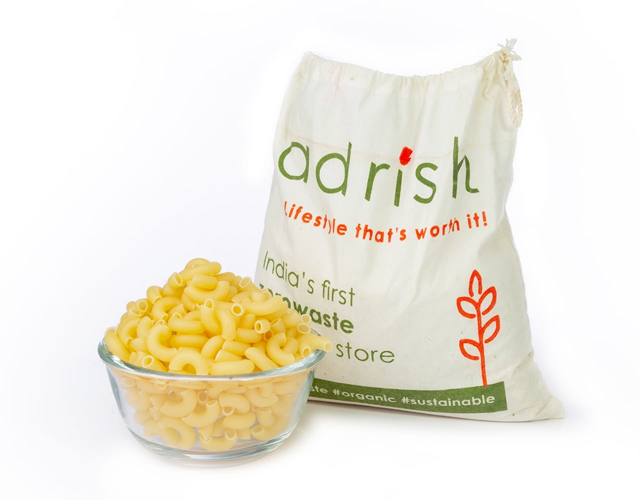 Adrish Zerowaste Pasta Macaroni - 1lb(16oz) - Walmart.com