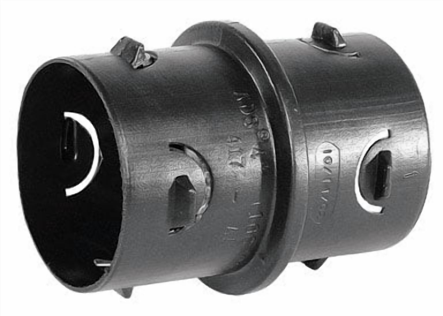 Ads Internal Coupler Corrugated 4 " Polyethylene, Pack of 4 - Walmart ...