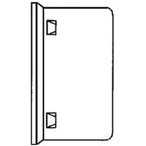 Ads Snap End Cap 3 " Polyethylene - Walmart.com