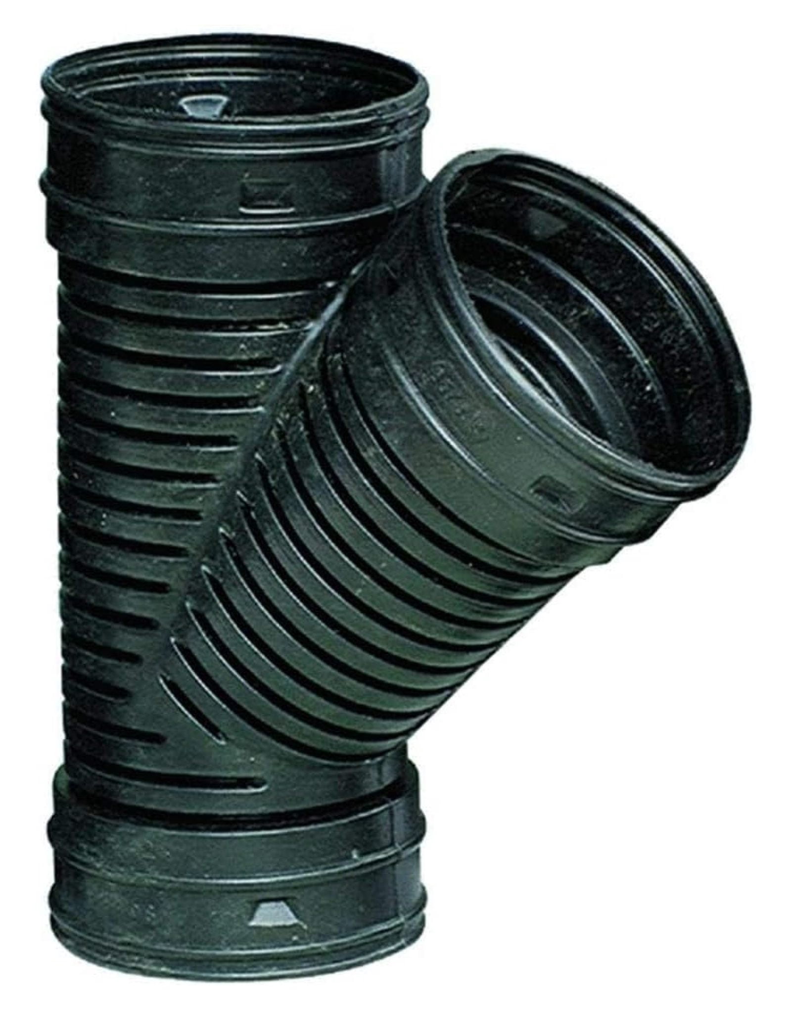 Ads Wye Corrugated Polyethylene (4 " 45 Deg. - Pack of Two) - Walmart.com